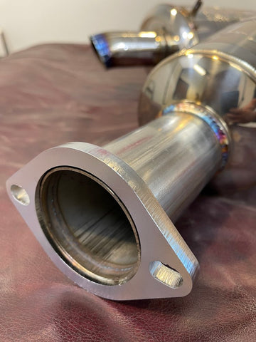 T1R 70R-EM Limited Edition Exhaust System (Stainless Steel), Honda S20 ...